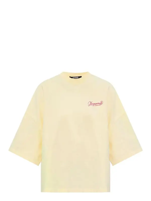 Jacquemus Le T-shirt Corto - Neutrals