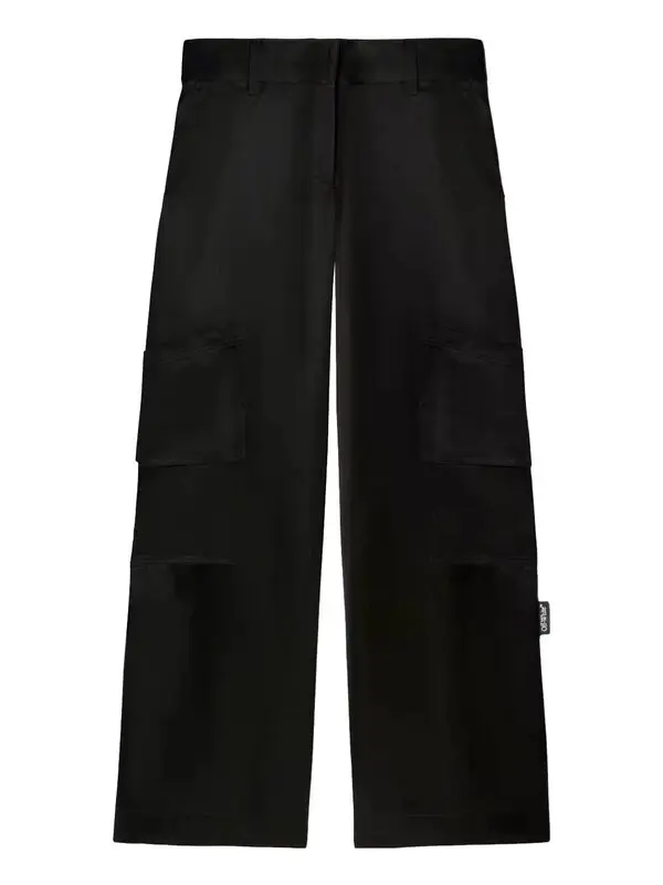 Off-White Cargo Trousers - Black