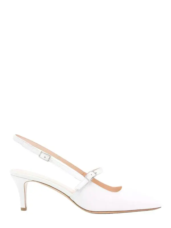 P.a.r.o.s.h 70mm Slingback Pumps - White