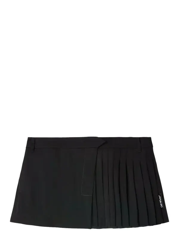 Off-White Savana Mini Skirt - Black