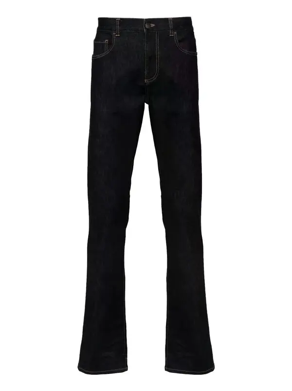 Canali Slim-cut Jeans - Blue