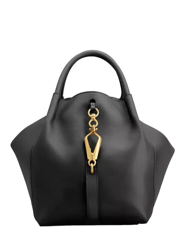 TOD'S Leather Tote - Black