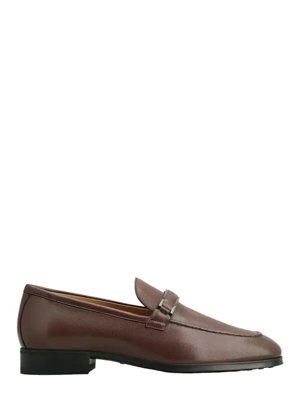 TOD'S Leather Loafers - Brown