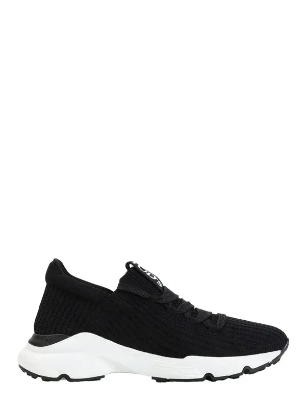 TOD'S Knitted Sneakers - Black