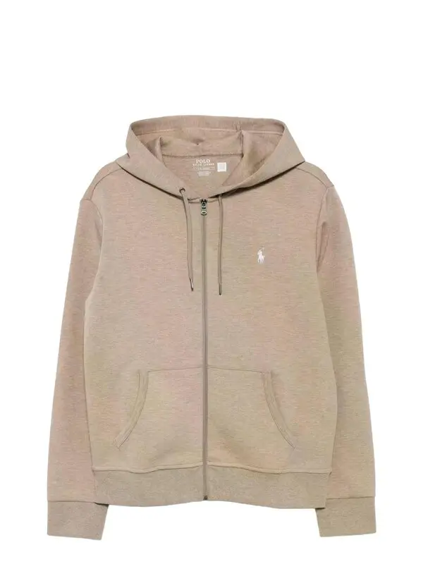 Polo Ralph Lauren Zip-up Hoodie - Brown