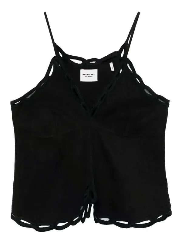 MARANT ETOILE Tomeki Top - Black