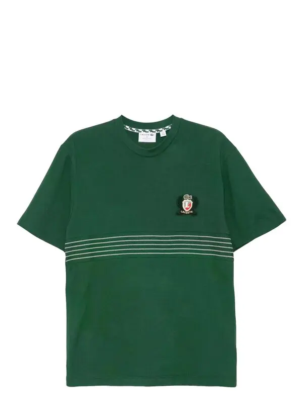 Lacoste Embroidered Badge T-shirt - Green