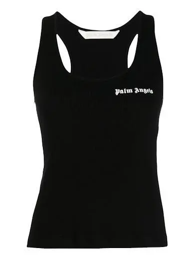 Palm Angels Classic Logo Tank Top - Black