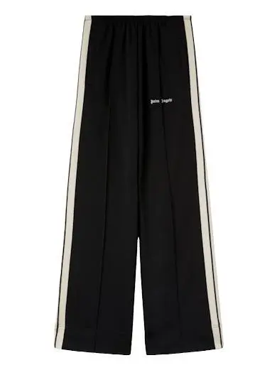 Palm Angels Classic Logo Loose Track Pants - Black