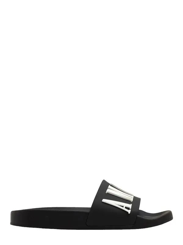 Amiri Pool Slide - Black/white