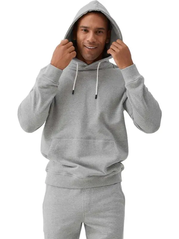 SURFSIDE SUPPLY CO. Marine French Terry Hoodie - Heather Grey