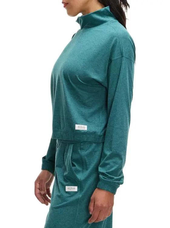 PELOTON Dreamblend Funnel Neck - Teal