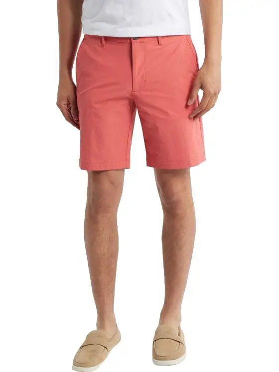 Tommy Bahama Chip Shot Islandzone® 9-inch Golf Shorts - Red Ginger