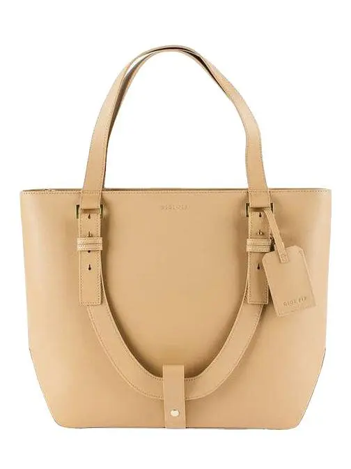 Gigi Pip Hayes Hat Carrying Tote - Tan