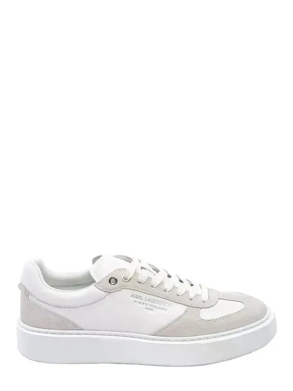 Karl Lagerfeld Rue St-guillaume Maxi Kup Sneakers - White
