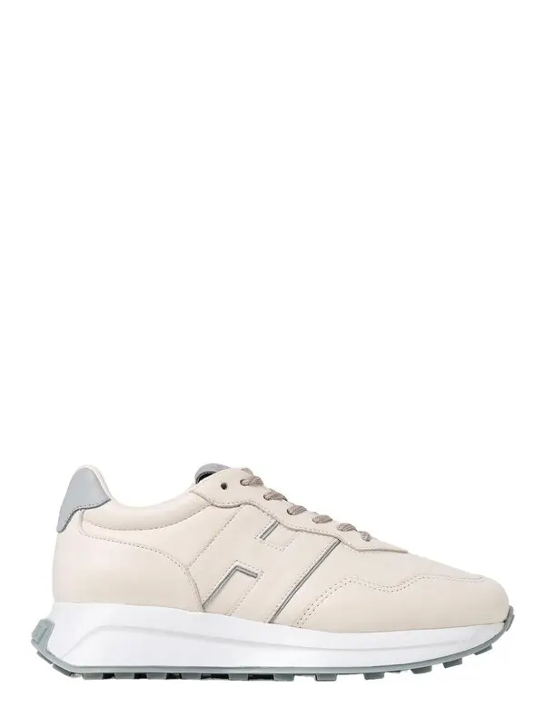 Hogan Lace-up Sneakers - Beige
