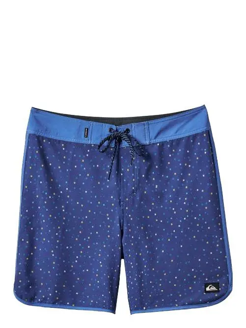 Quiksilver Surfsilk Scallop Board Shorts - American Navy
