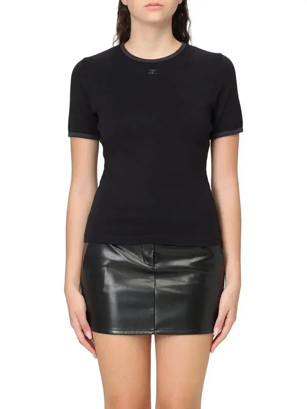 COURREGES T-shirt - Black 3