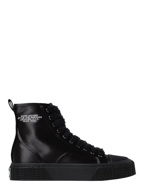Marc Jacobs High Top Sneakers - Black