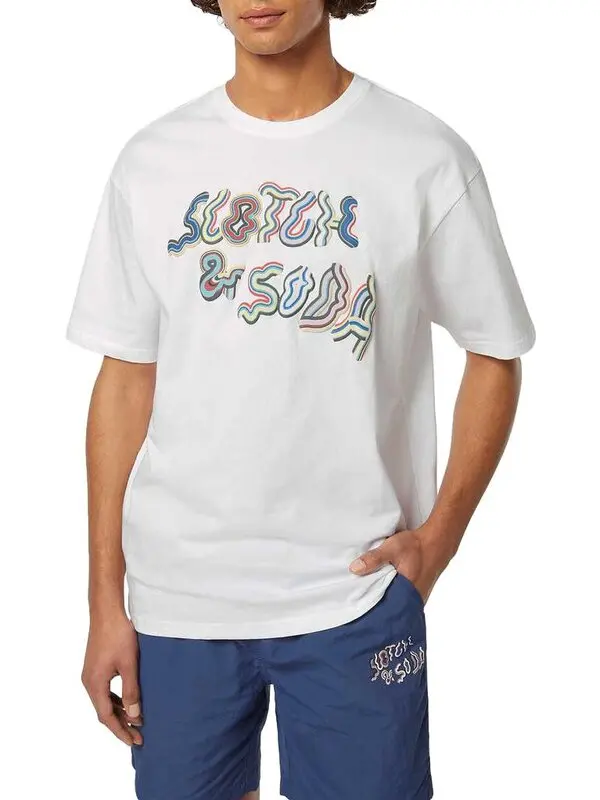 Scotch & Soda Relaxed Fit Cotton T-shirt - White