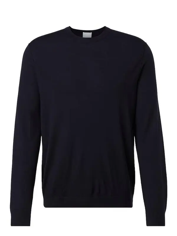 ALLUDE Virgin Wool Sweater - Blue