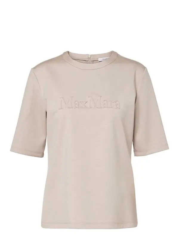 Max Mara Peter Logo T-shirt - Beige