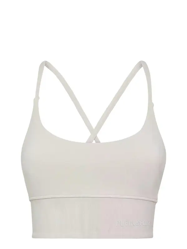 PLEIN SPORT Sport Bra - Grey