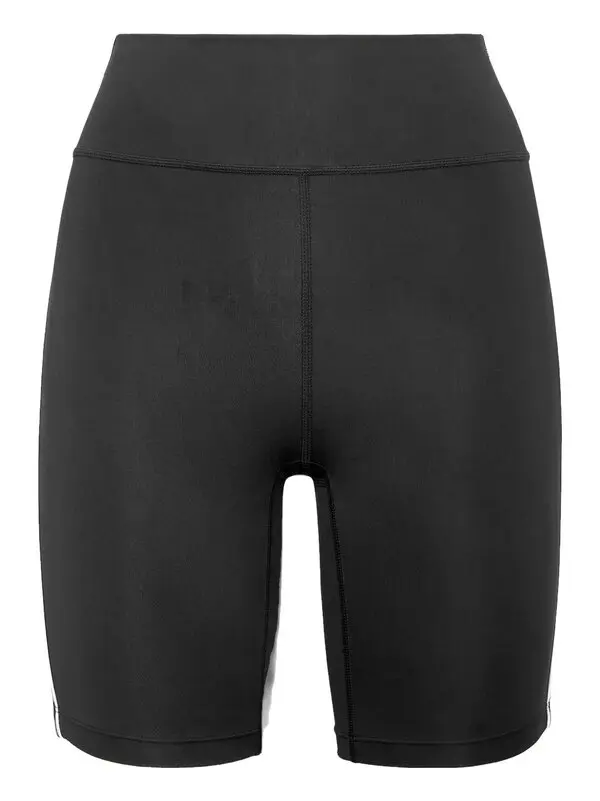 PLEIN SPORT Piped-trim Cycling Shorts - Black