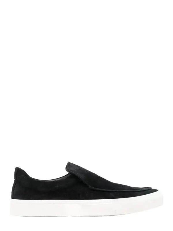 JAMES PERSE Coastal Suede Sneakers - Black