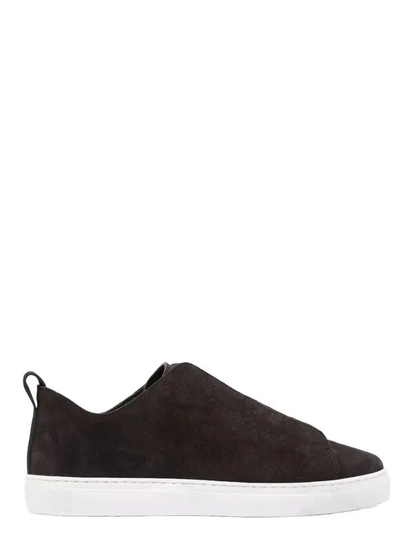 JAMES PERSE Suede Solstice Sneakers - Brown