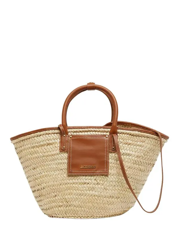 Jacquemus Le Panier Soli Top-handle Bag - Light Brown
