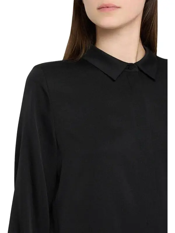 Kobi Halperin Devin Shimmer Embroidered Blouse - Black