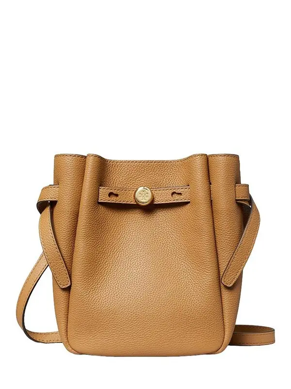Tory Burch Small Leather Crossbody - Tiramisu Leather