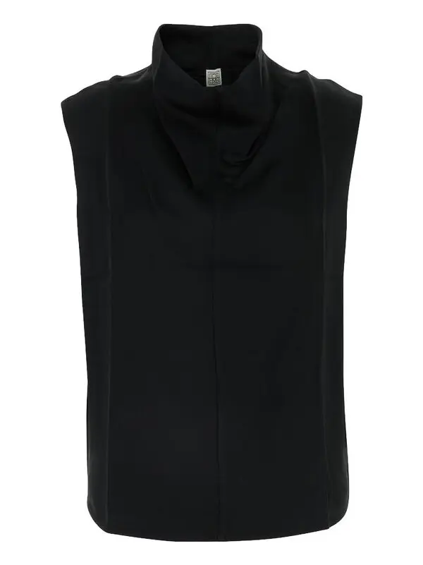 TOTÊME Sleeveless Top - Black