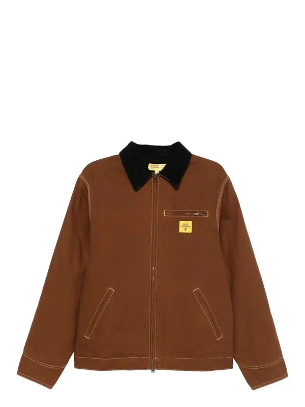 ICECREAM Canvas Workwear Jacket - Brown