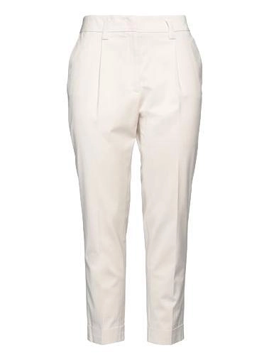 Peserico Viscose, Linen, And Elastane Pants - Cream