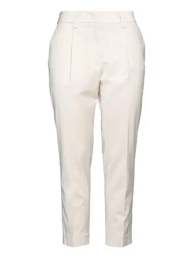 Peserico High Waisted Tapered Chinos - White