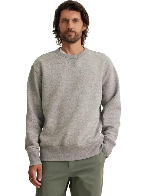Velvet By Graham & Spencer Hames Fleece Sweatshirt - Grey