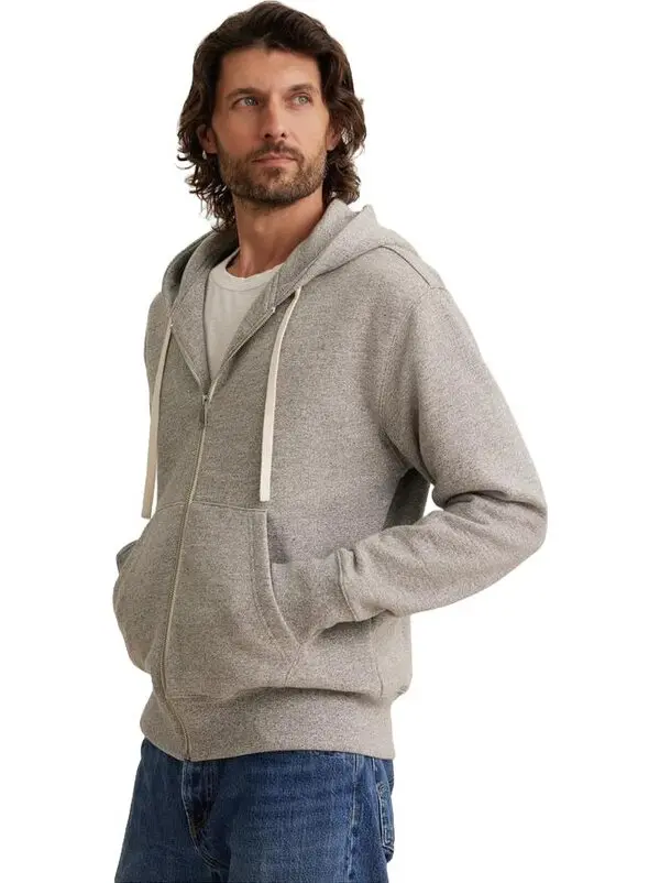 Velvet By Graham & Spencer Draco Full-zip Hoodie - Grey