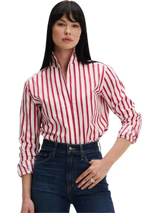 SARAH ALEXANDRA Signature Shirt - Red