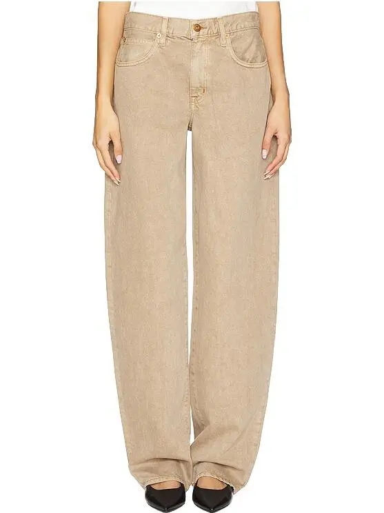 SLVRLAKE Tess Long Jeans - Drift Wood