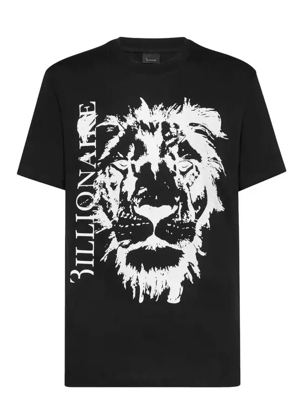 BILLIONAIRE Logo-print T-shirt - Black