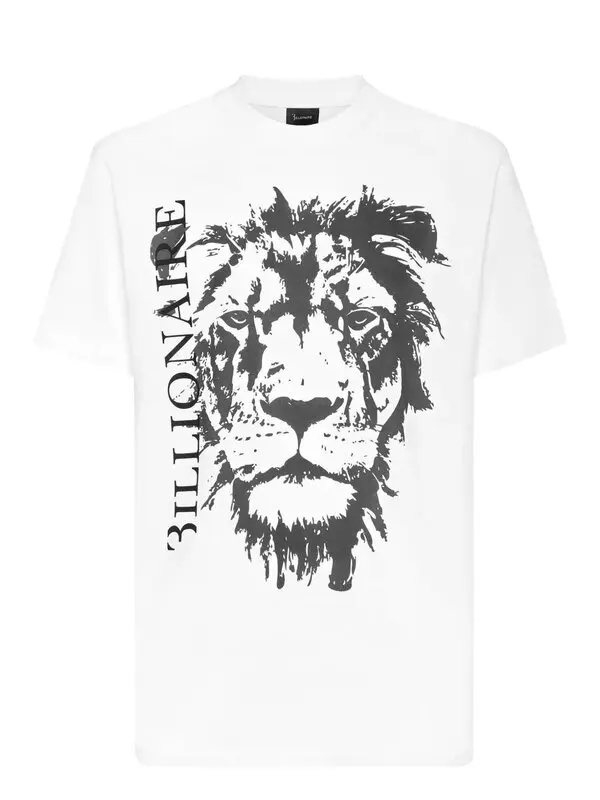 BILLIONAIRE Logo-print T-shirt - White