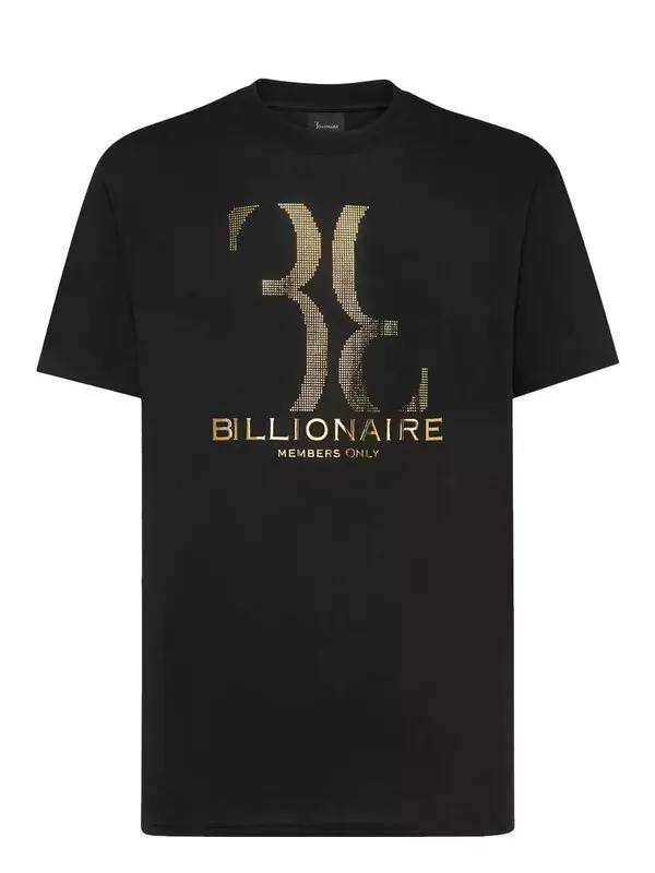 BILLIONAIRE Logo-print T-shirt - Black