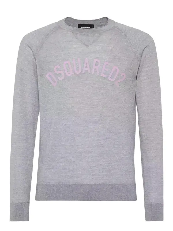 Dsquared2 Logo-print Jumper - Grey