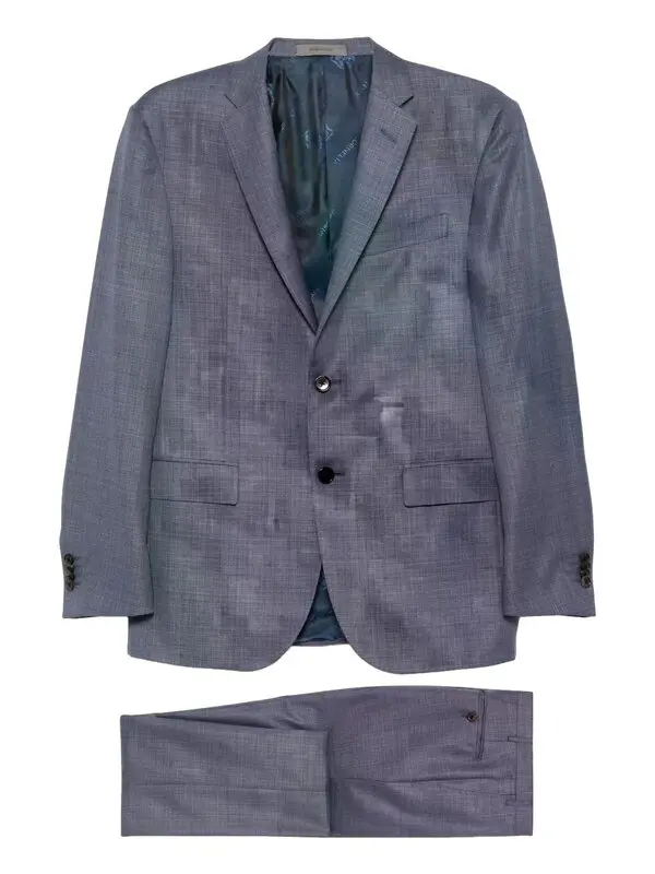 Corneliani Virgin-wool Suit - Blue