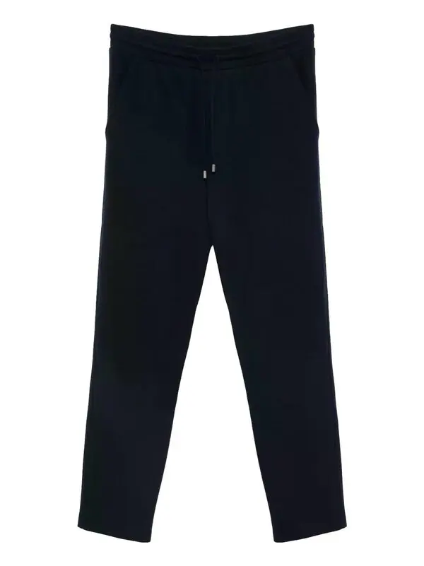Canali Cotton Track Pants - Blue