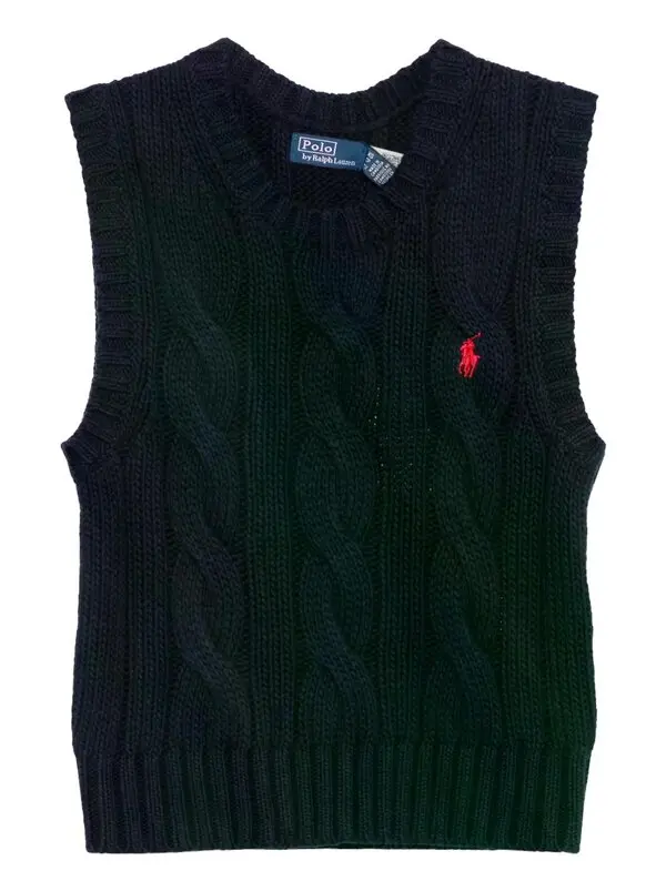 Polo Ralph Lauren Cable-knit Vest - Blue