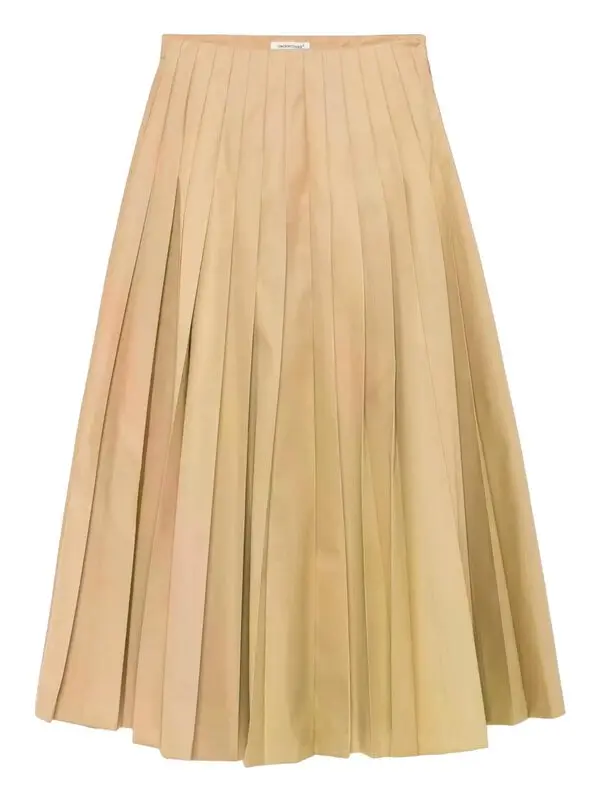 UNDERCOVERISM Pleated Skirt - Neutrals