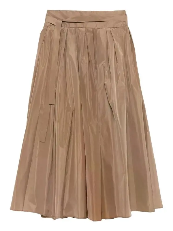 Max Mara Gea Midi Skirt - Brown